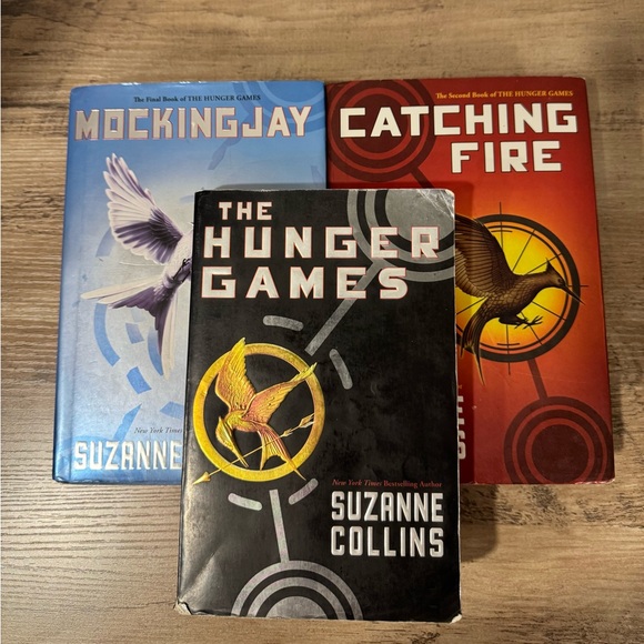 Accents | The Hunger Games Trilogy Set Black Blue Red | Poshmark